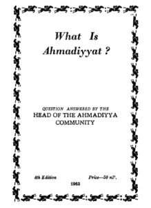 Ahmadiyya Muslim Community