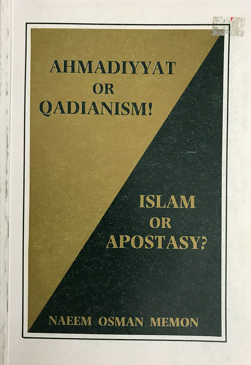 Understanding Ahmadiyyat